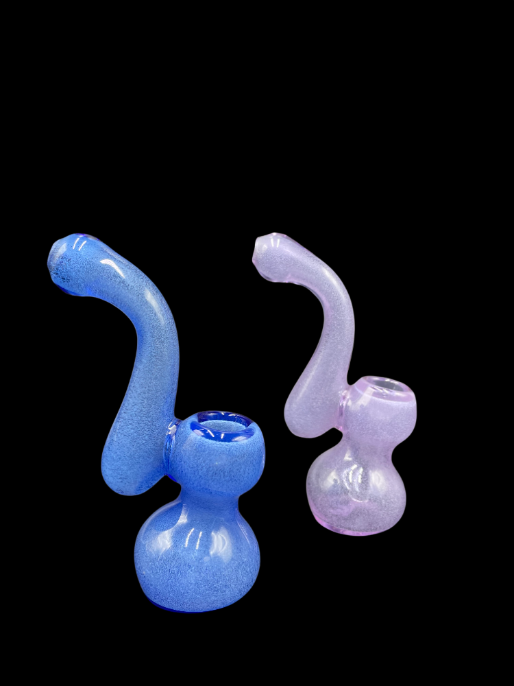 BLUE MOON GLOW IN THE DARK BUBBLER RS3126 — Himalayan Group Inc.