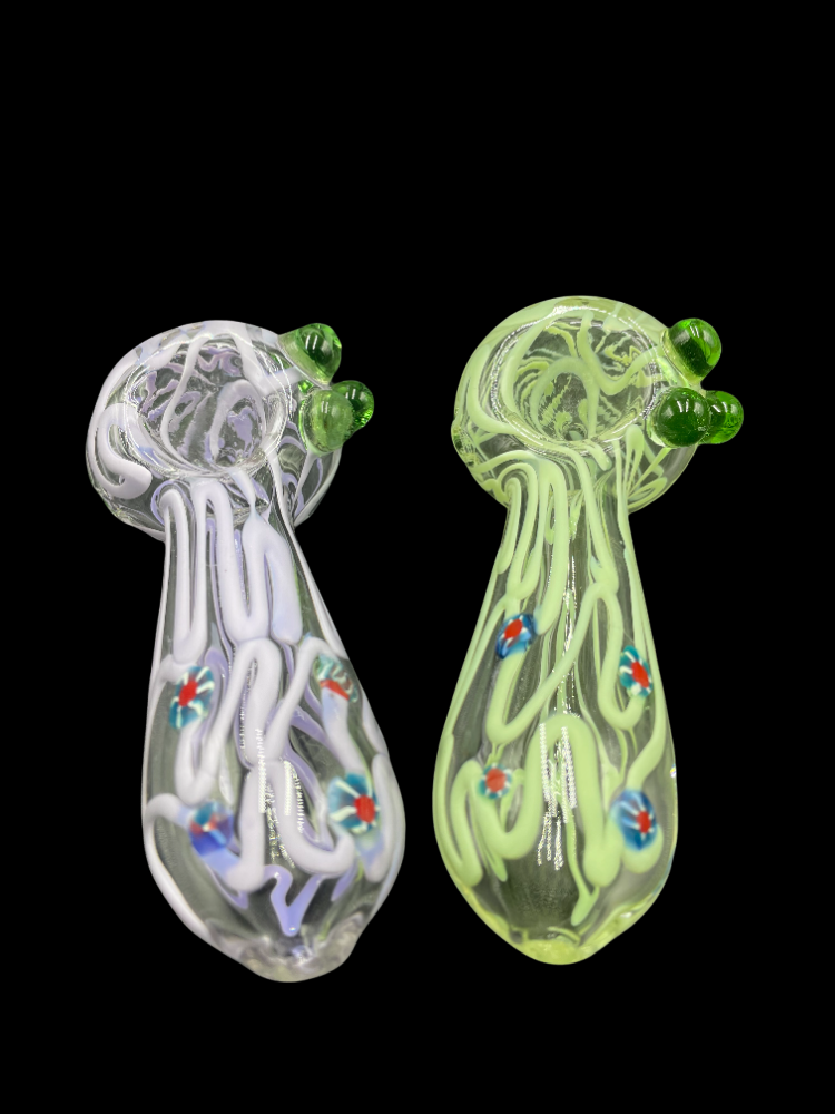 NEON LACE HAND PIPE RS3129 — Himalayan Group Inc.