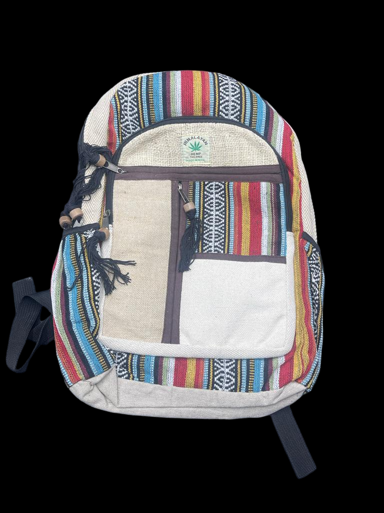 LARGE HEMP BACKPACK BP101 — Himalayan Group Inc.