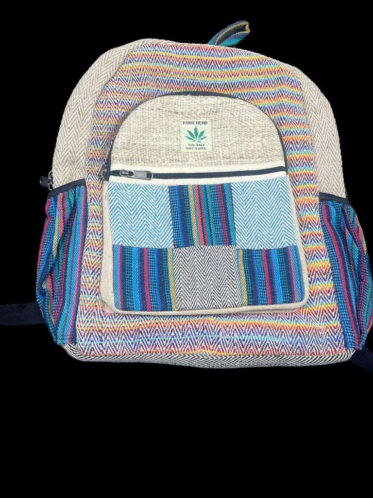 LARGE HEMP BACKPACK BP107 — Himalayan Group Inc.
