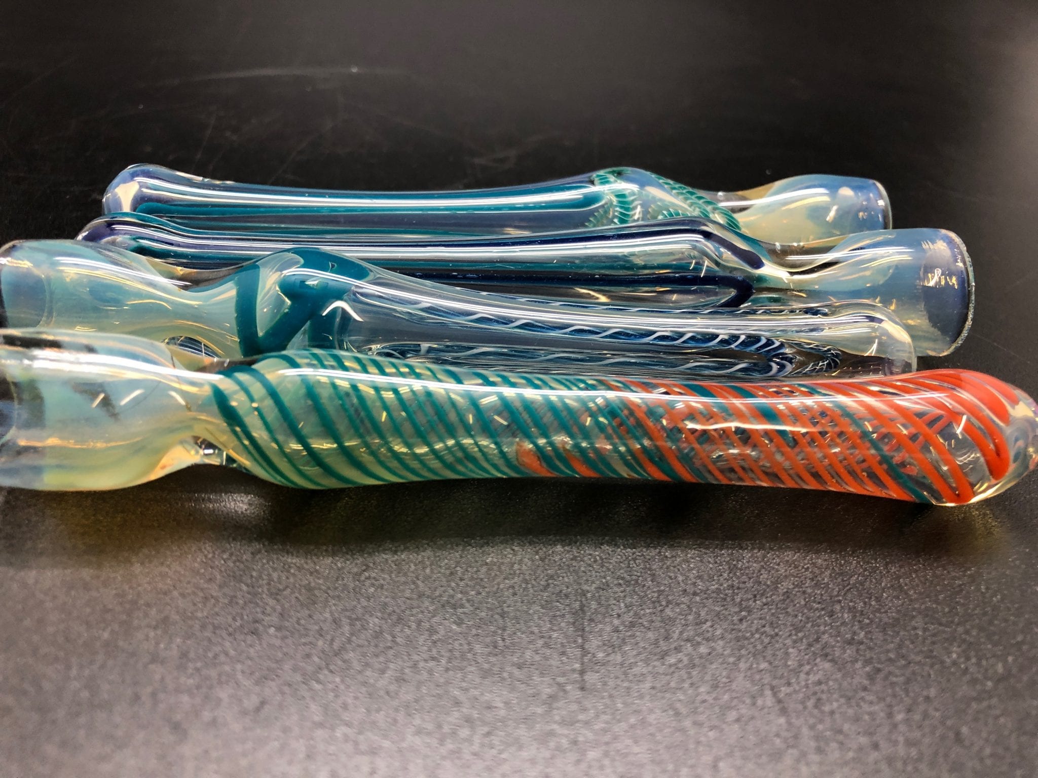 MULTI-COLOR LONG TUBE PIPE BOWL RS535 — Himalayan Group Inc.