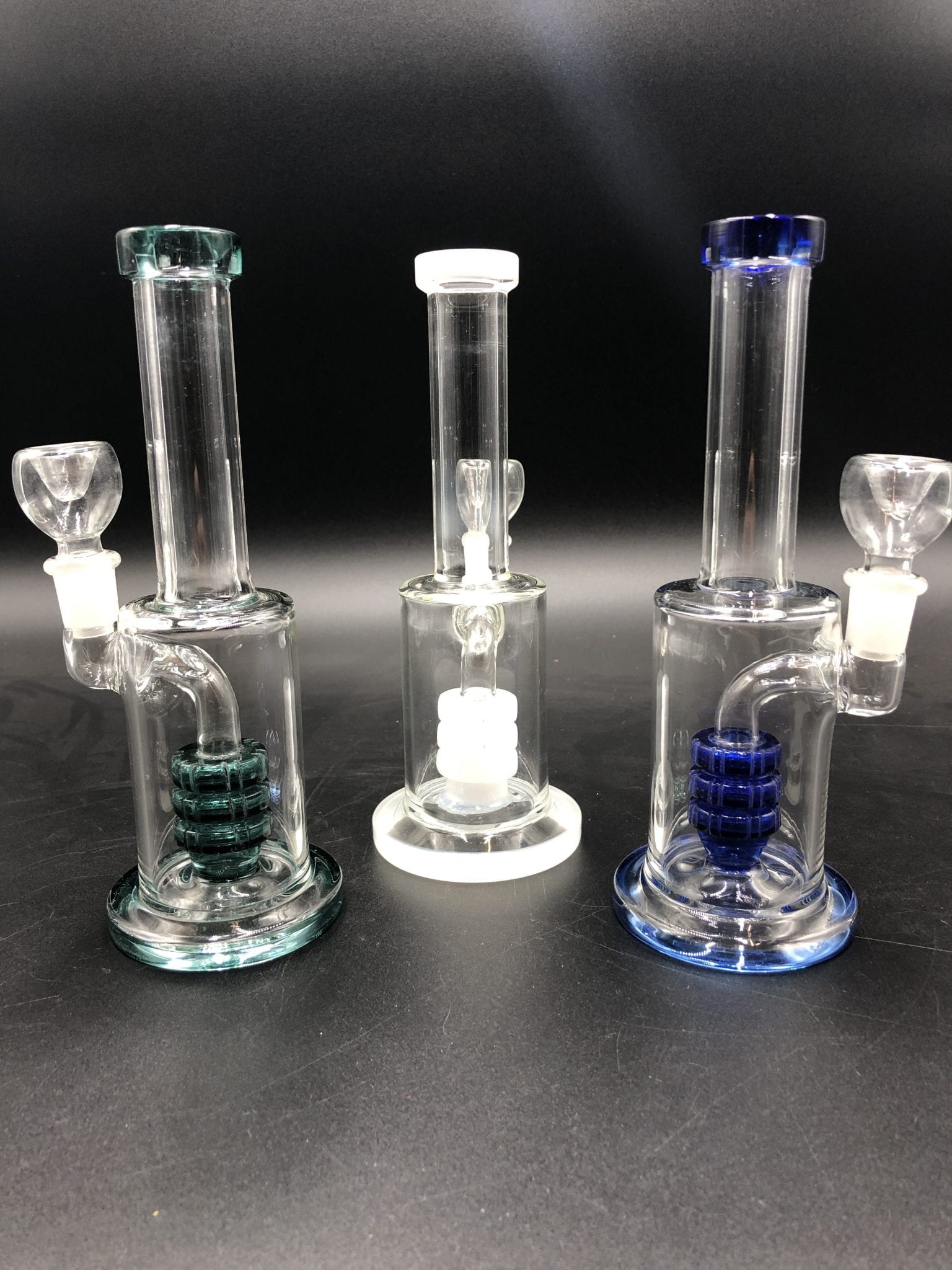 TRIPLE RING CONE WATER PIPE PCL5809 — Himalayan Group Inc.