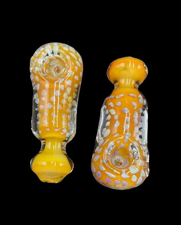 WHITE DOTTED HAND PIPE RS3208 — Himalayan Group Inc.
