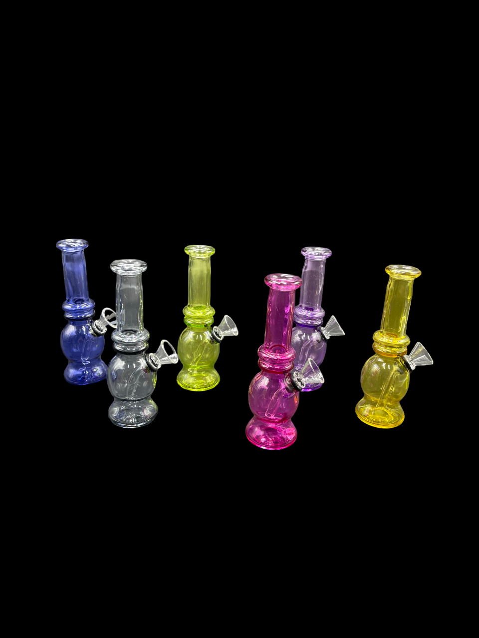 MINI GLASS WATER PIPE PCL8370 — Himalayan Group Inc.