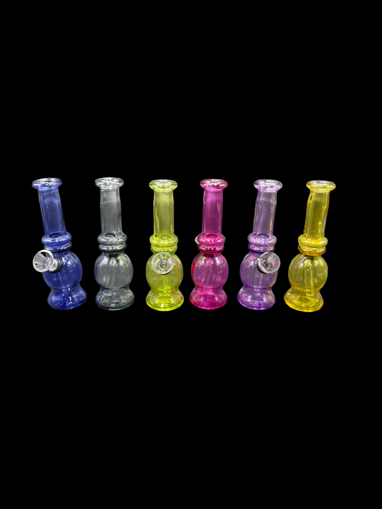 MINI GLASS WATER PIPE PCL8370 — Himalayan Group Inc.