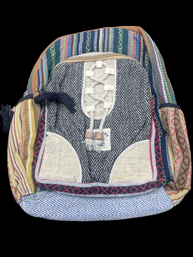 MEDIUM HEMP BACKPACK BP89 — Himalayan Group Inc.
