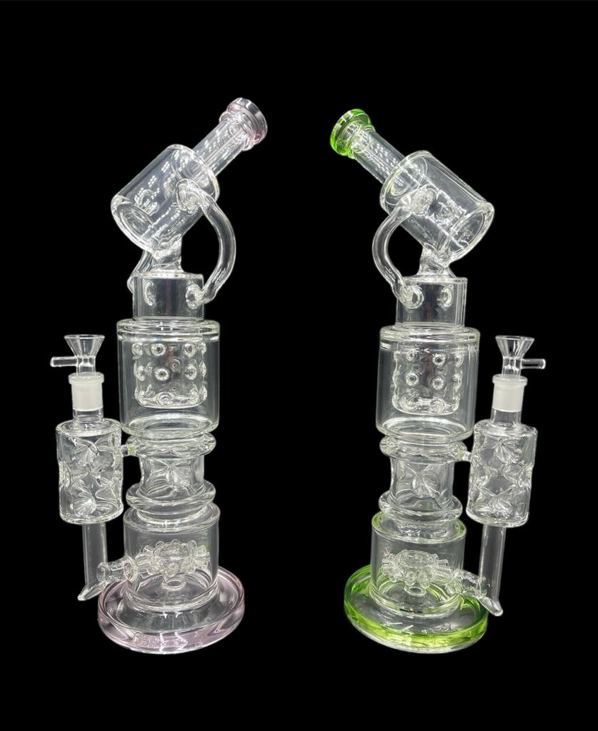 THICK BUMPY CHAMBER WATER PIPE PCL8471 — Himalayan Group Inc.