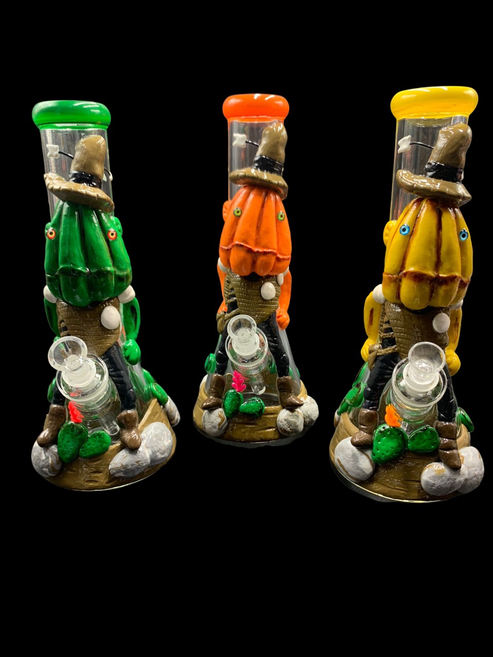 PUMPKIN MAN ART BEAKER PCL8475 — Himalayan Group Inc.