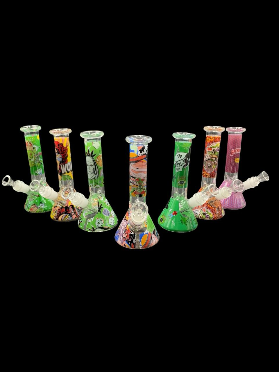 ASSORTED PATTERN MINI BEAKERS PCL8473 — Himalayan Group Inc.