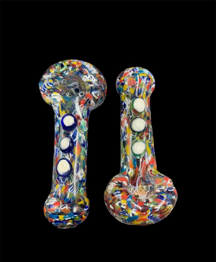 CONFETTI W/ DOTS HAND PIPE RS3389 — Himalayan Group Inc.