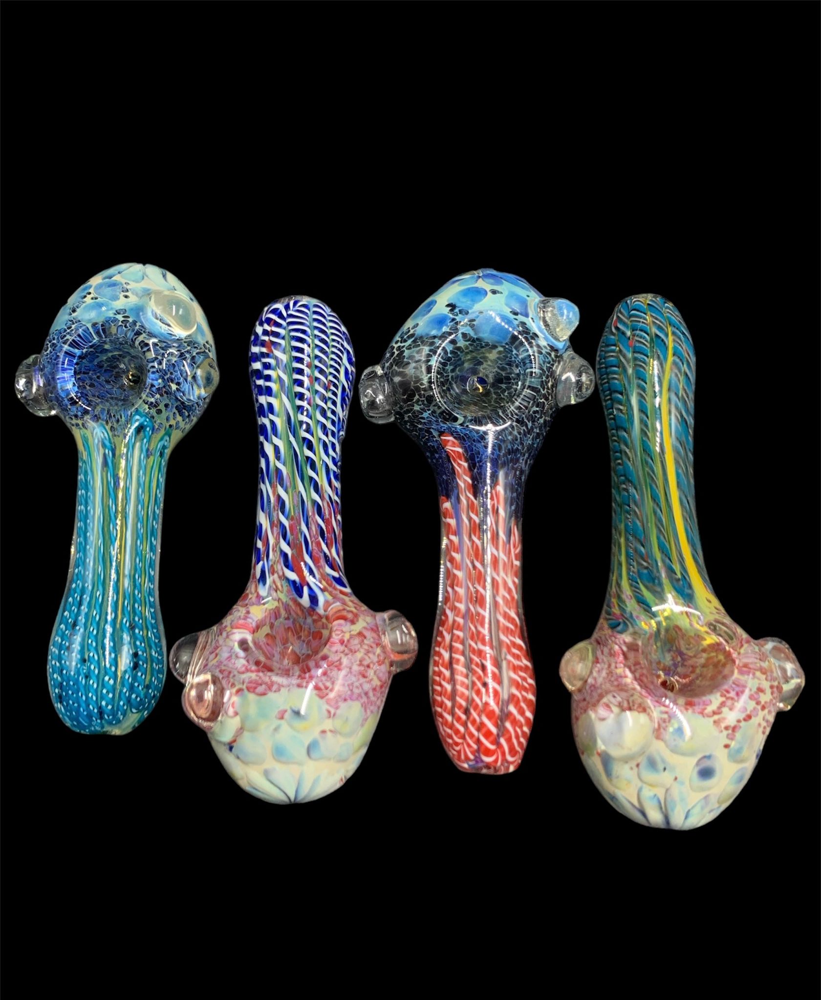 STRIPED DOME HAND PIPE RS3432 — Himalayan Group Inc.