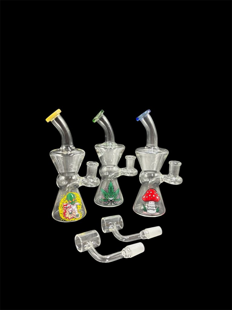 CLEAR HIGH BUDDY WATER PIPE PCL8553 — Himalayan Group Inc.