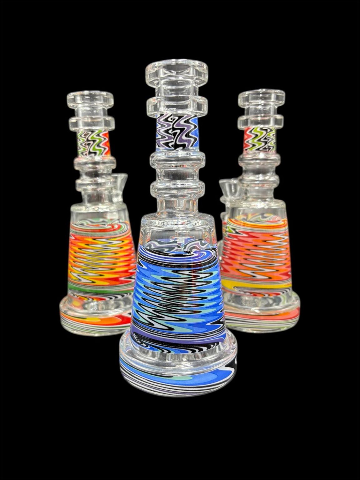 COLORFUL STATIC SMALL WATER PIPE PCL8609 — Himalayan Group Inc.